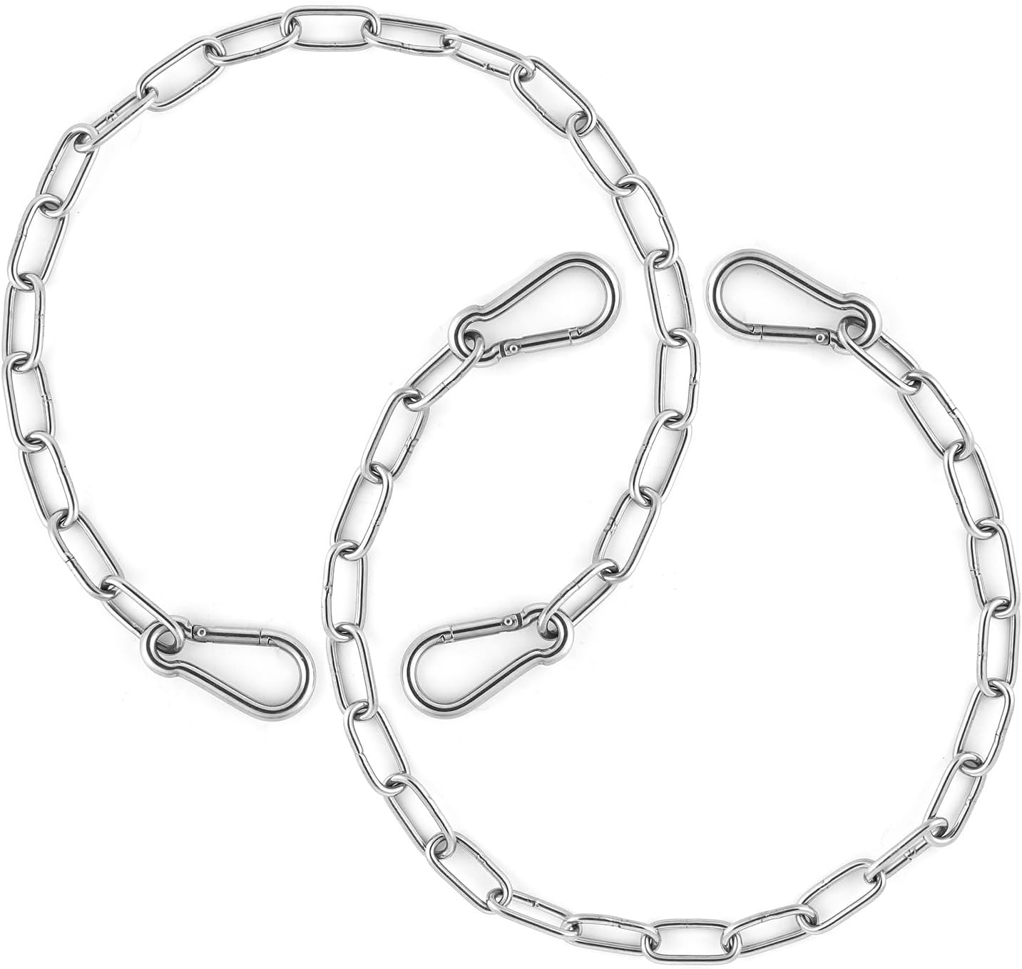 Amazon.com : XIHIRCD 2pcs Gate Chain Links, 20 Inch Stainless Steel ...