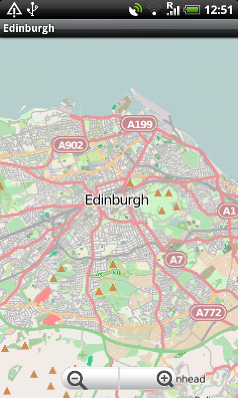 Edinburgh Street Map - App on the Amazon Appstore