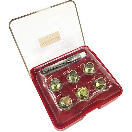 Amazon.com: BestsQ M13 x 1.5MM Oil Drain Plug Tap Thread Repair Kit Oil ...