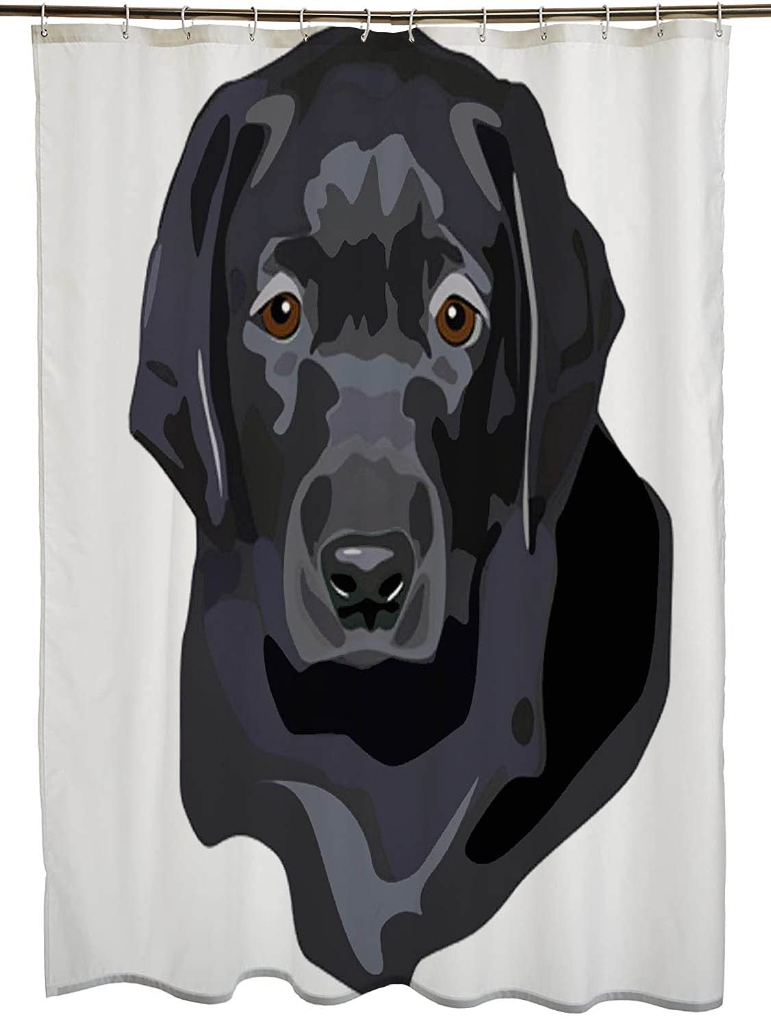 Chocolate Lab Shower Curtain