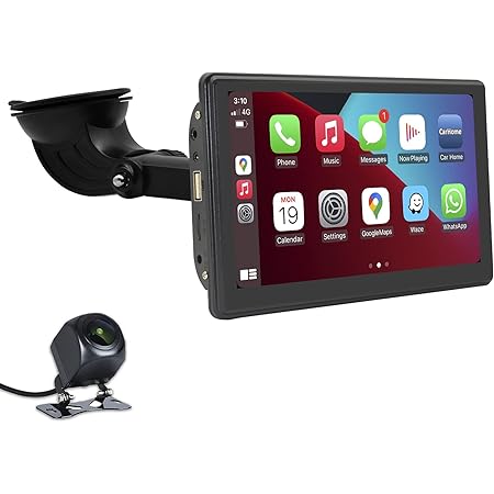 Amazon.com: IYING 7 Inch Touch Screen Wireless CarPlay & Android Auto ...