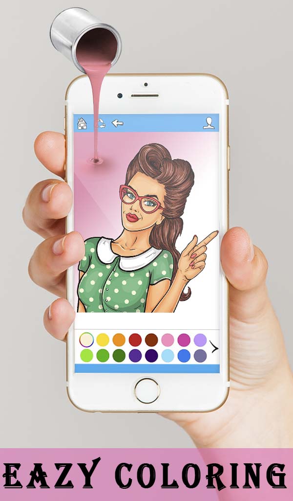 Pretty Girl Coloring - App on Amazon Appstore