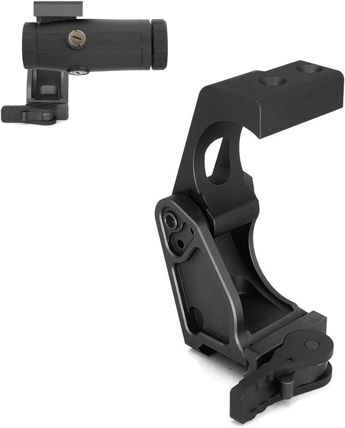 Amazon.com: Holosu HM3X Flip 3X Magnifier Riser Mount with FAST QD ...