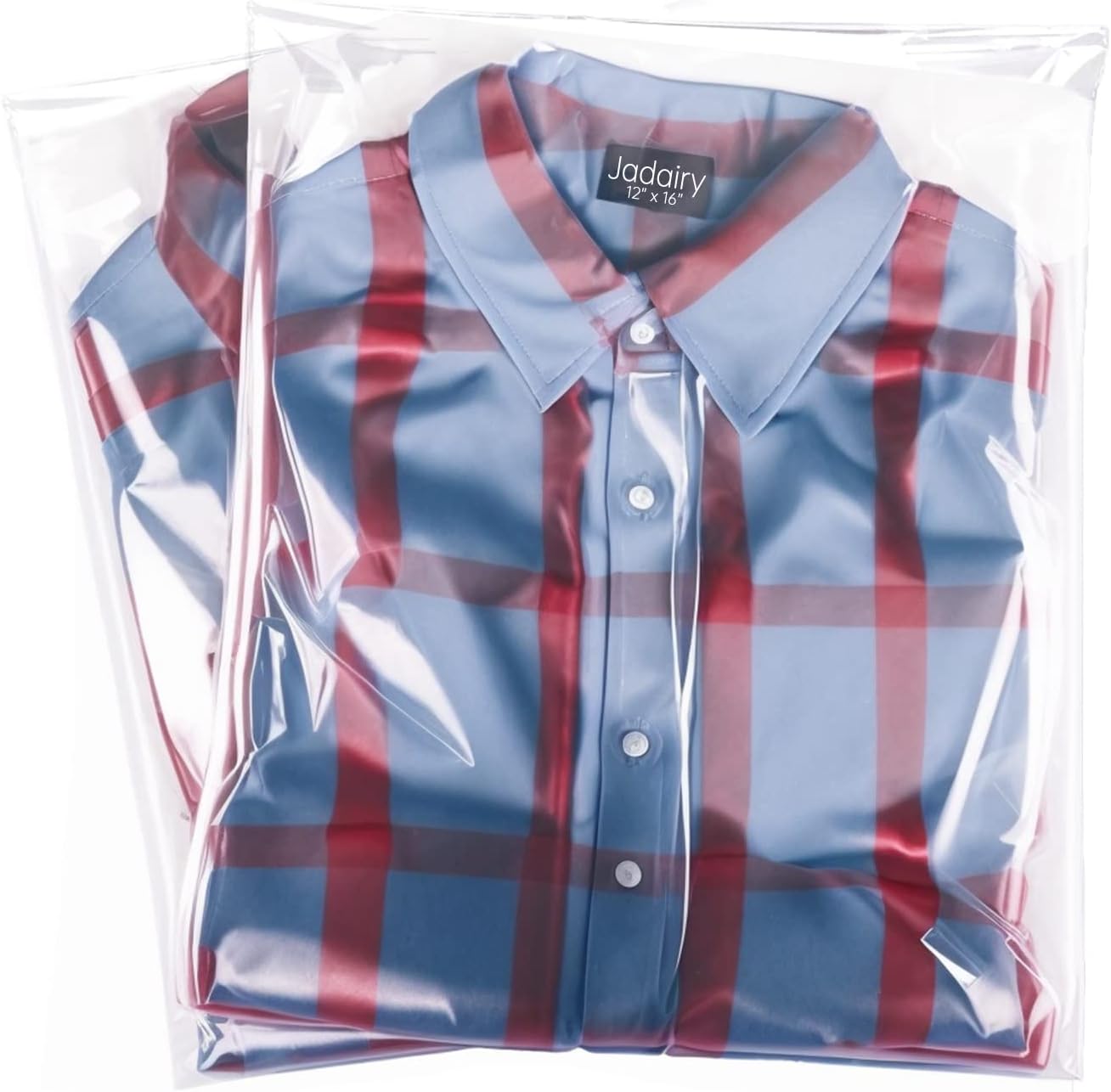 Wowfit 100 CT 12x16 inches Clear Cello Cellophane Plastic Bags, Re ...