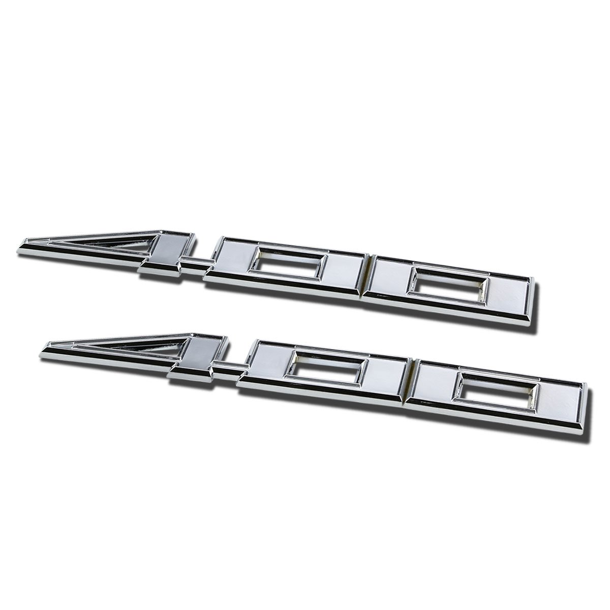 Amazon.com: Auto Dynasty 2 x Metal Emblem Decal Logo Trim Badge 400 ...