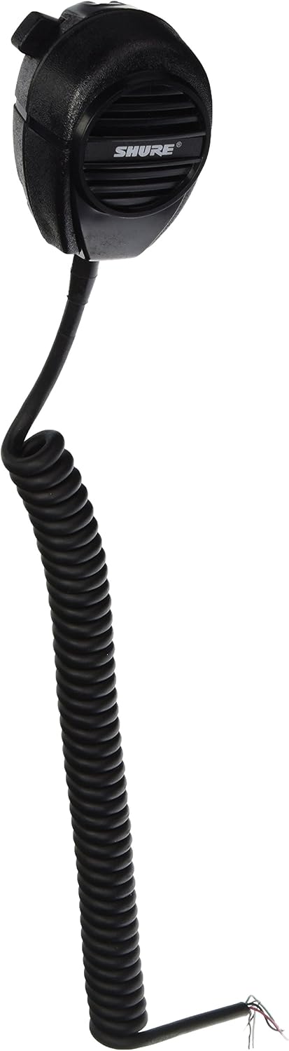 Amazon.com: Shure 514B Omnidirectional Dynamic Low Z Push-To-Talk ...