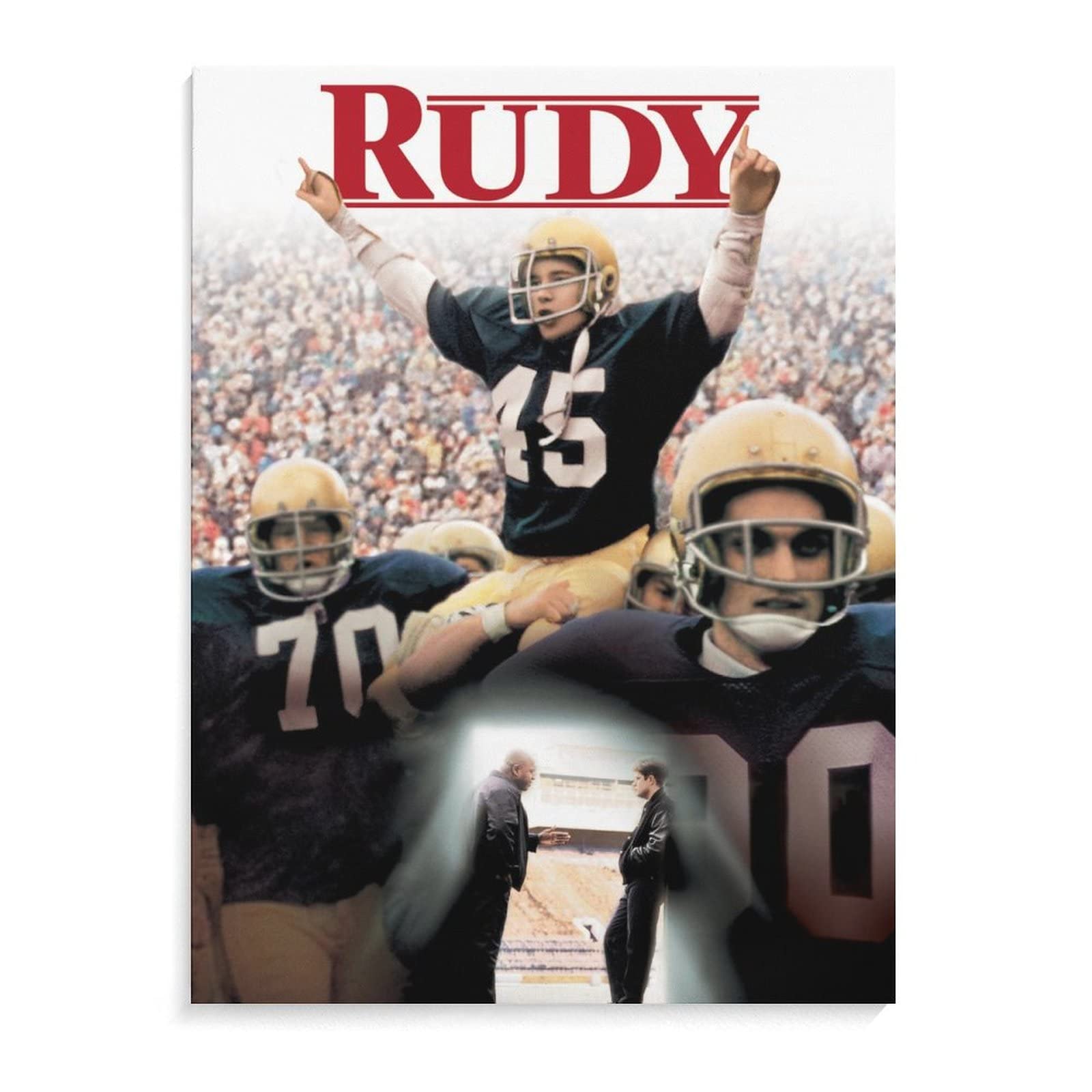 Rudy Movie Poster Rudy 4K Blu Ray (SteelBook)