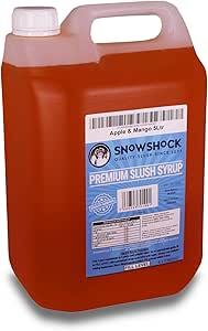 SnowShock 5ltr Slush Syrup - Concentrate Dilute for Ice/Slushy Machine ...