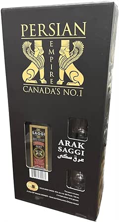 Aged Arak Saggi Gift Pack 750ml : Amazon.com.au: Pantry Food & Drinks