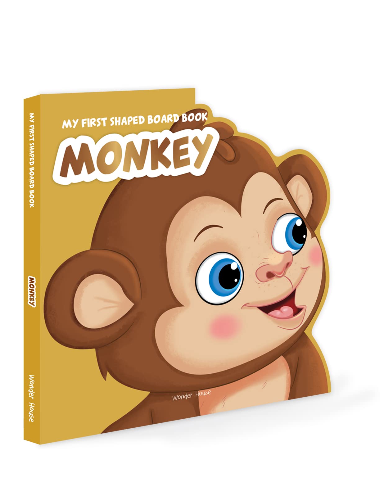 My First Shaped Board Book Monkey Die Cut Animals Picture Book For my-first-shaped-board-book-monkey-die-cut-animals-picture-book-for
