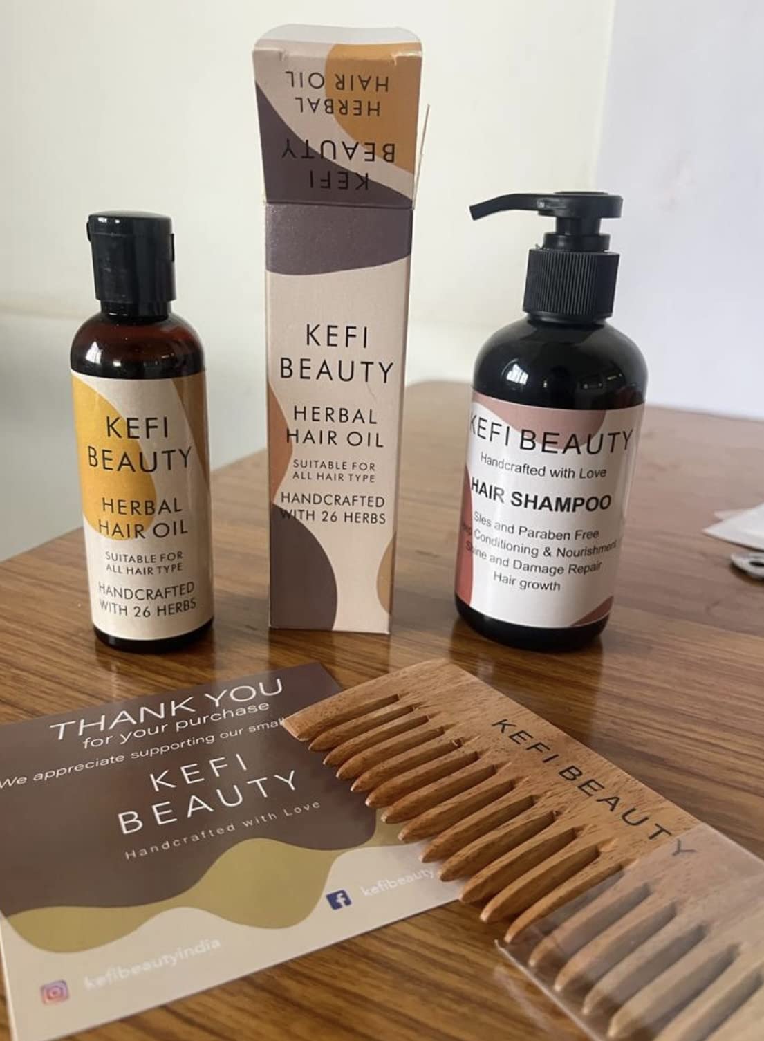 Buy KEFI BEAUTY All In One Shampoo with richness of Coconut Milk, Silk ...