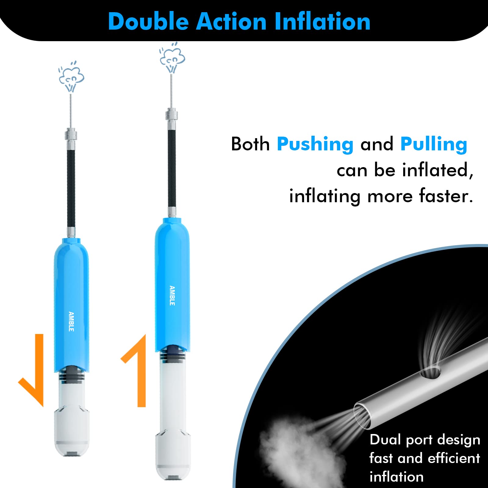 Snapklik.com : Air Ball Pump For Basketball, Soccer Ball, Volleyball ...