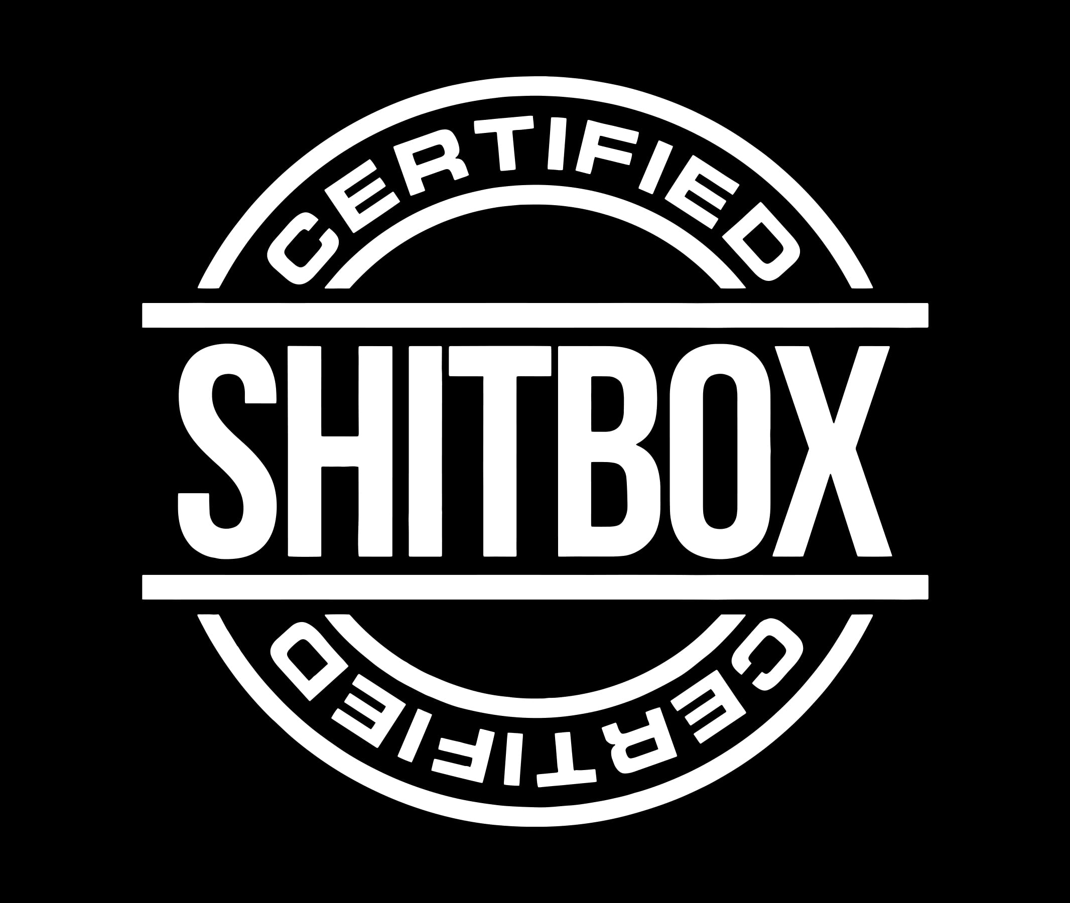 Amazon.com - WSQ Certified Shitbox Vinyl Decal Sticker Premium Quality ...