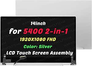 Amazon.com: WARWOLFTEAM Replacement Cover Cable Hinges Full Top Assembly Compatible with Dell ...