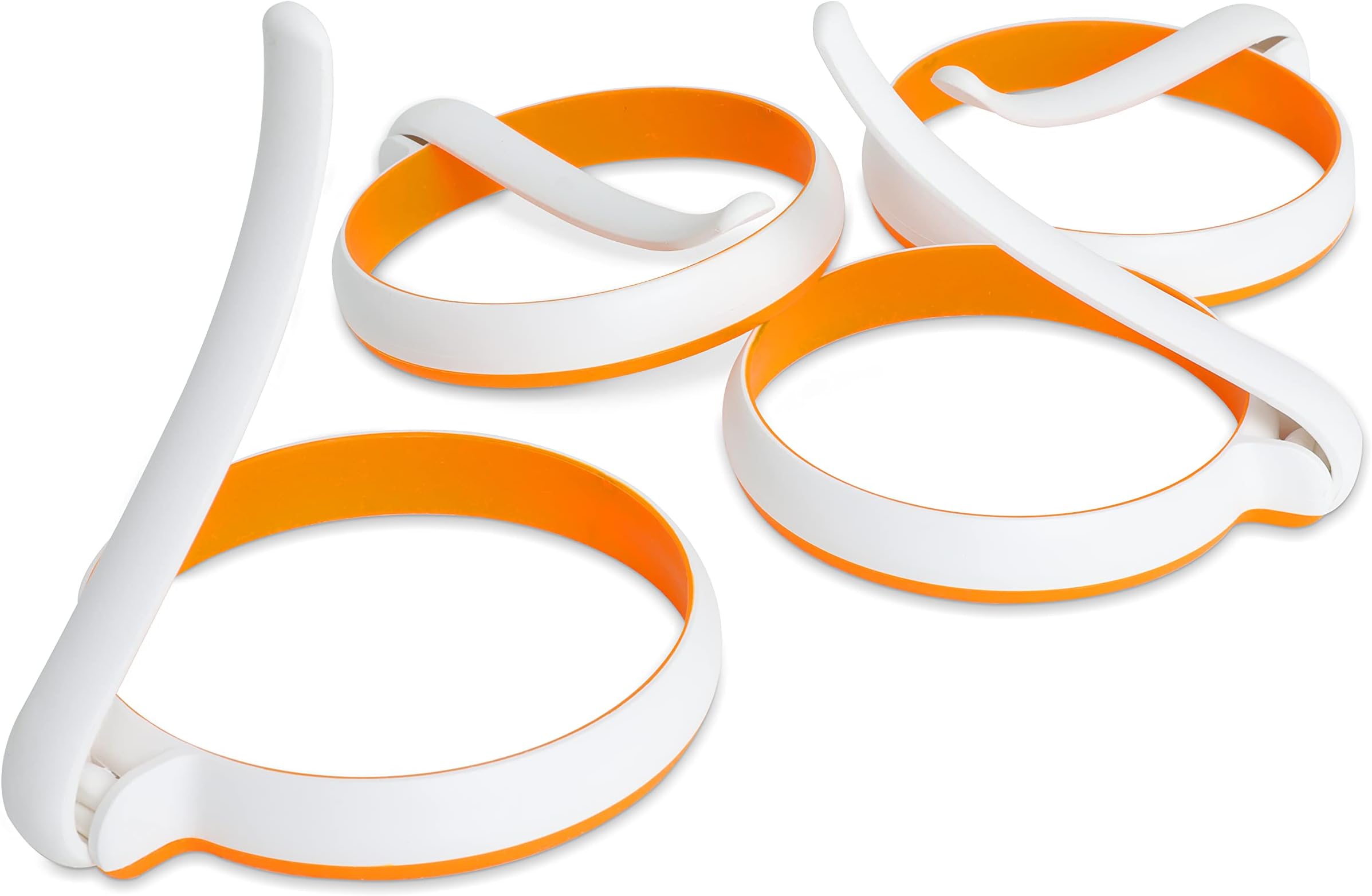 Amazon.com: Emoly Silicone Egg Ring, Egg Rings Non Stick, Egg Cooking ...