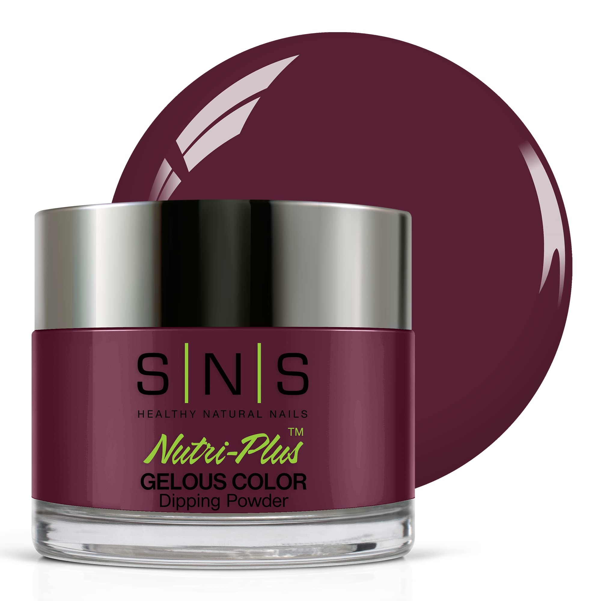 Amazon.com: SNS Nail Dip Powder, Gelous Color Dipping Powder - Midnight ...