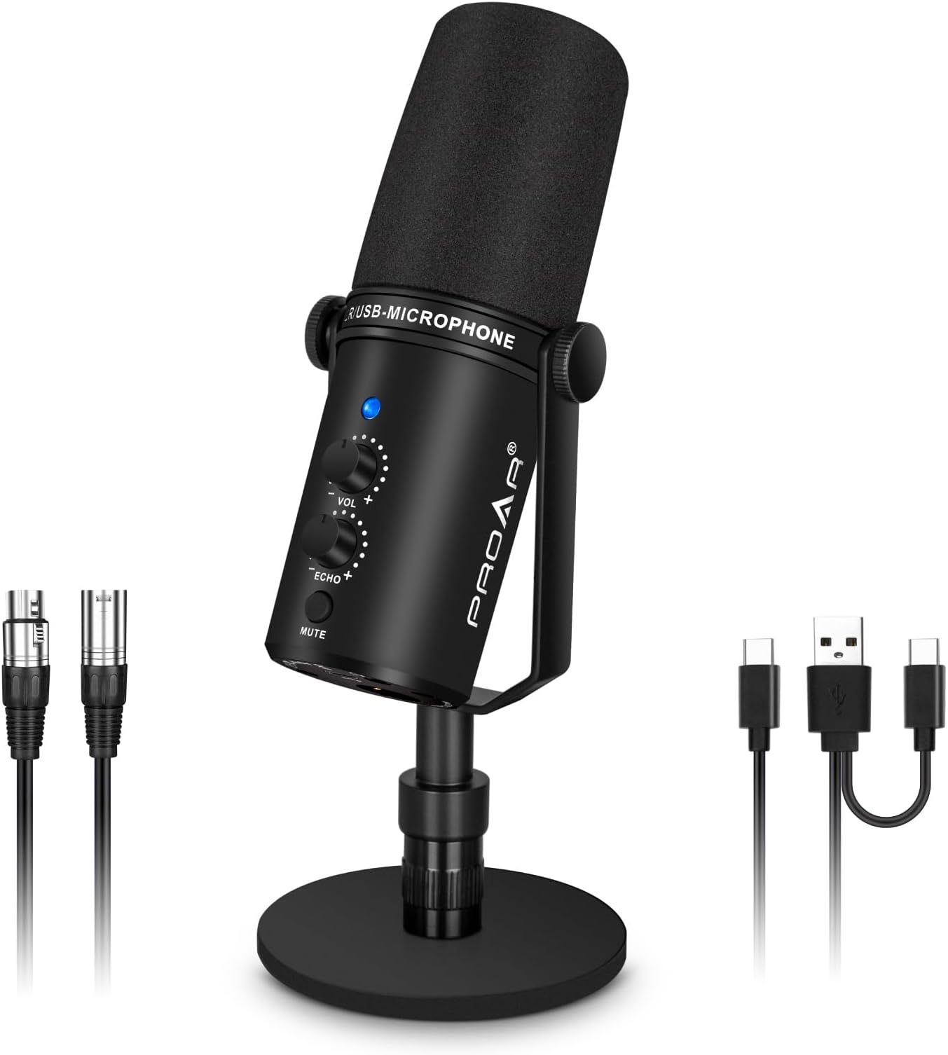 Amazon.com: MAONO XLR/USB Gaming Microphone with Software, Dynamic PC ...