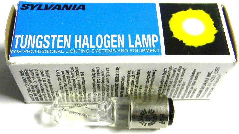 Sylvania 58755-100Q/CL/DC (ESR) 120V Bayonet Base Single Ended Halogen ...
