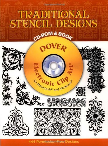 Traditional Stencil Designs (Book + CD-ROM): Dover: 9780486996011 ...