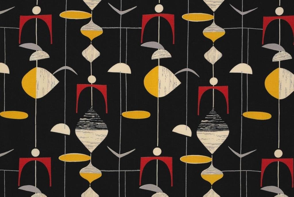 Amazon.com: Textile Design : Marian Mahler : c1952 Mid-Century Modern ...