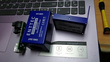 Amazon.com: Enttec Open DMX USB 70303 Lighting Interface - Open Source/Hardware Only - Entry ...