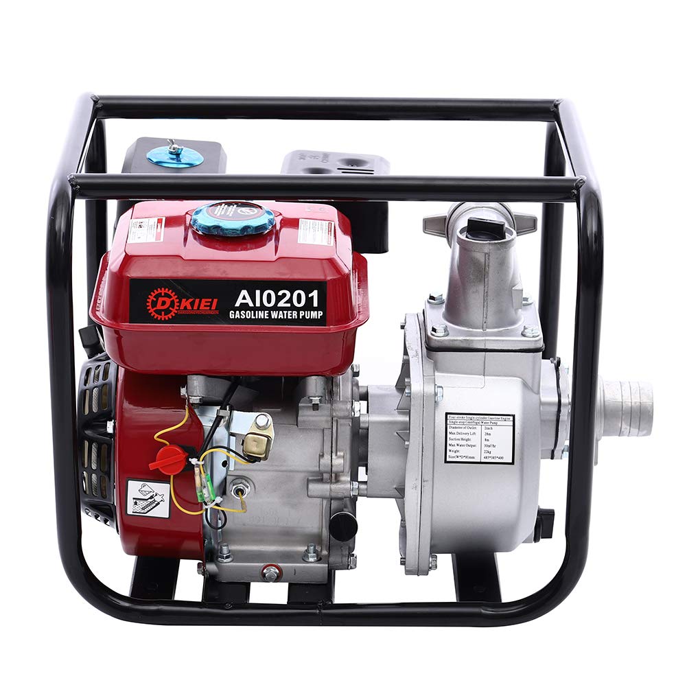 2" Petrol Water Pump 6.5HP 4 Stroke Engine : Amazon.co.uk: Automotive