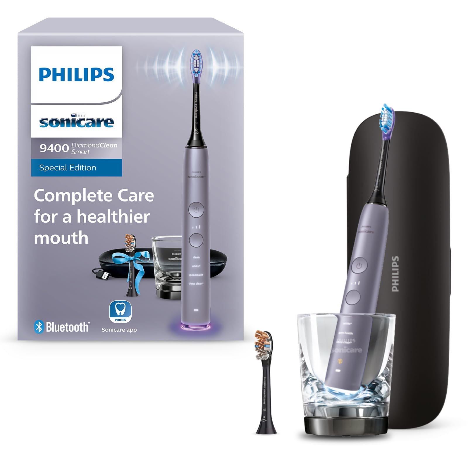 Philips Sonicare DiamondClean Smart 9400, cepillo dental eléctrico ...