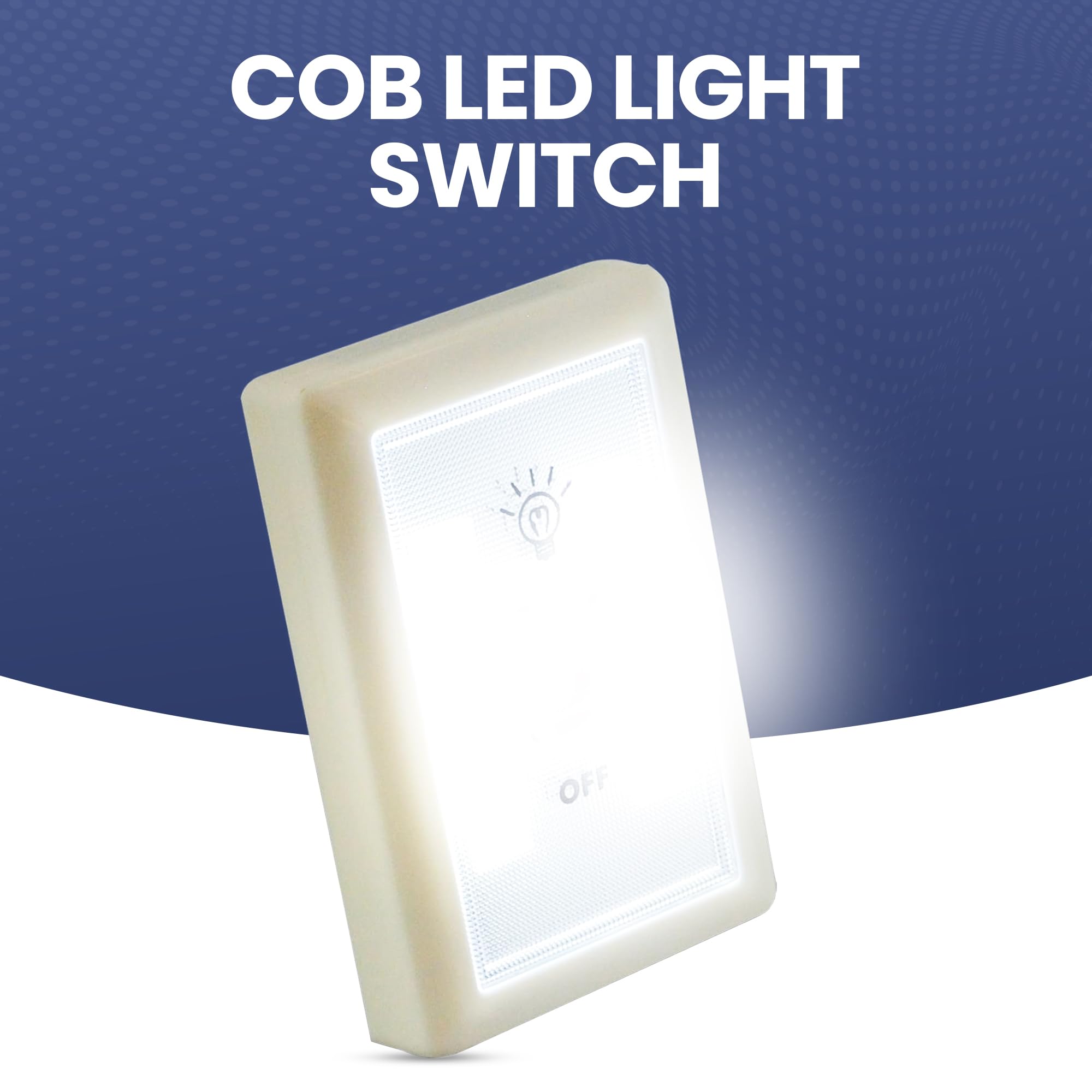 Ultra Bright Battery Powered COB Night Light | Manual Switch | Stick in ...