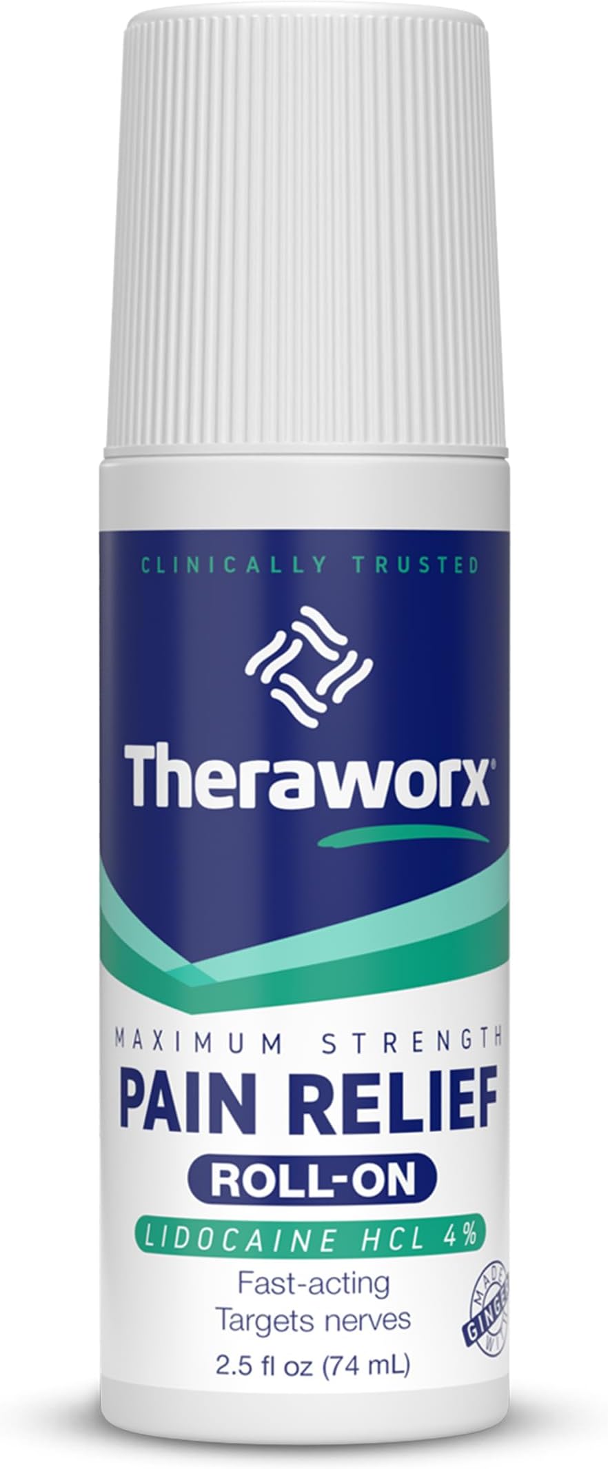 Amazon.com: Theraworx Relief for Muscle Cramps Roll-On Fast-Acting ...