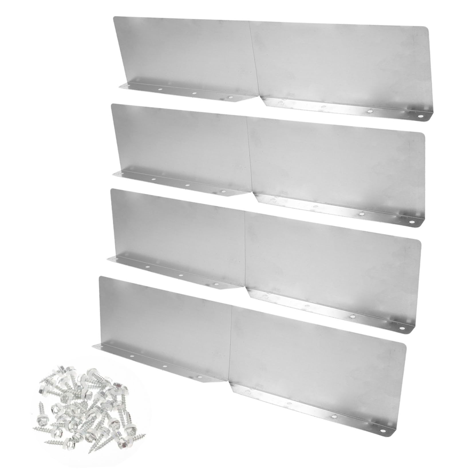 Buy WOONEKY4pcs Roof Rainwater Diverter Roof Drain Rain Gutters for ...