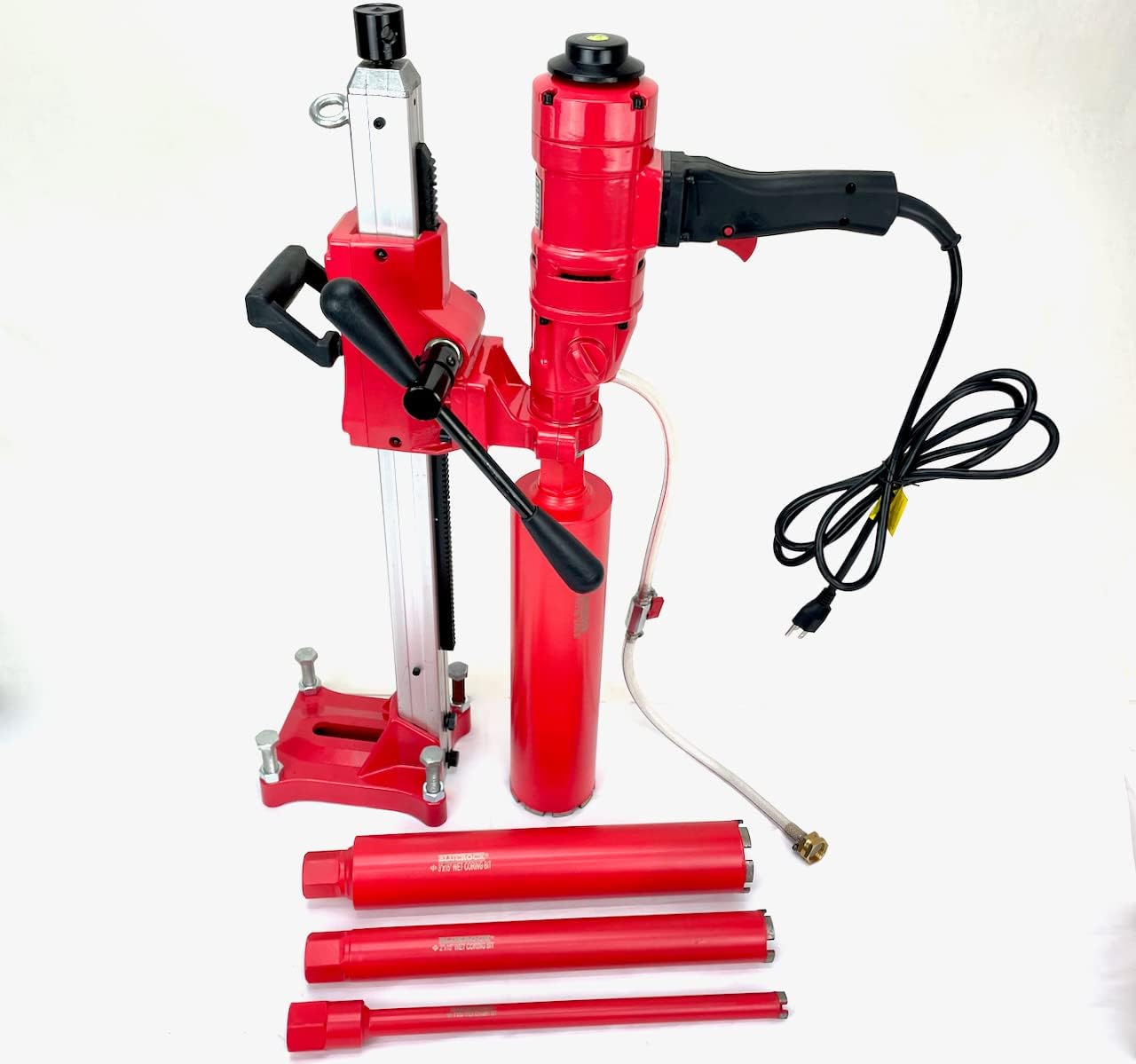 VEVOR Diamond Core Drilling Machine, 10in Wet Concrete Core Drill Rig ...