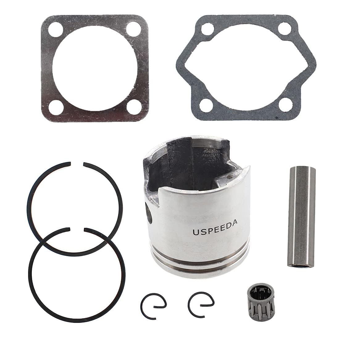 Amazon.com: USPEEDA Piston Kit for 66cc 80cc Motorized Bicycle 2 Stroke ...