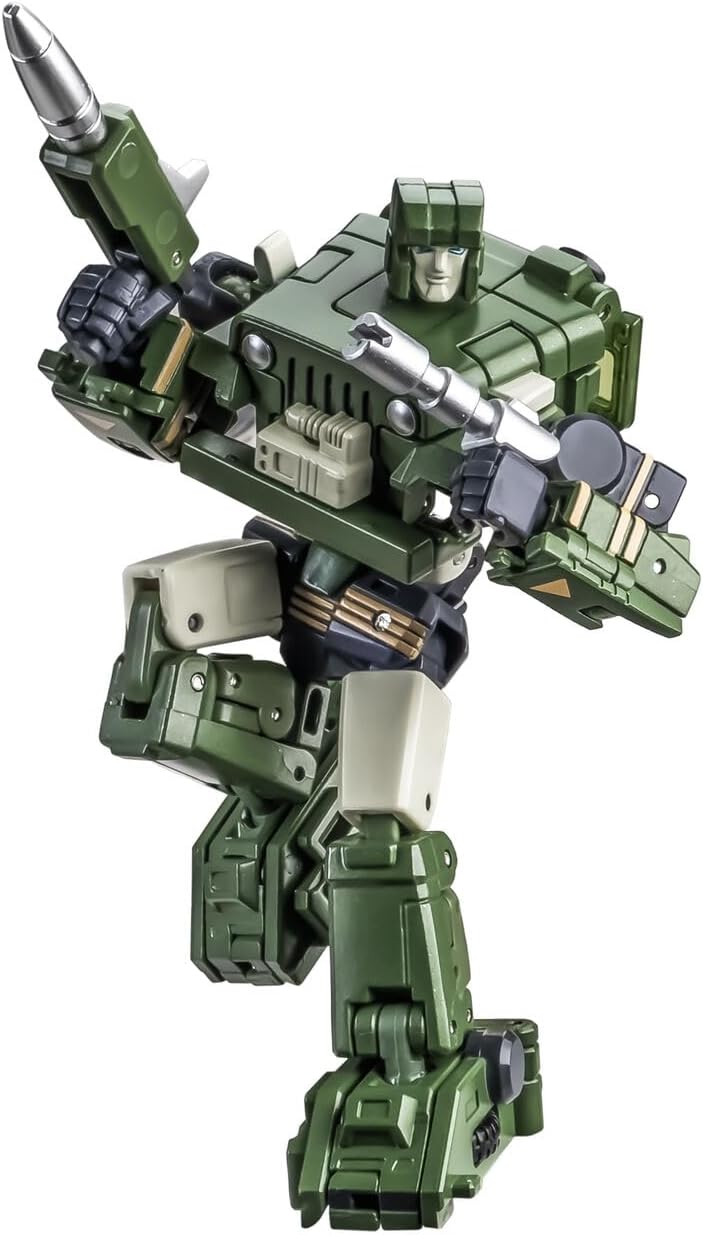 ZIOIZFU NA H50 Scott G1 Hound Mini Transformar Robot Figura de acción ...