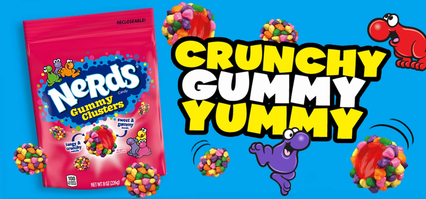 Snapklik.com : Nerds Gummy Clusters Candy