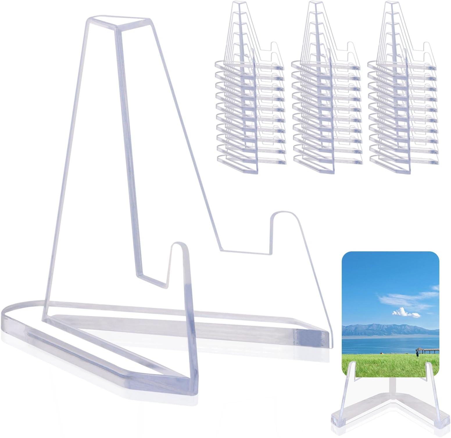 Amazon.com: Display Black Tabletop Easel Stand - Small Artist Instant ...