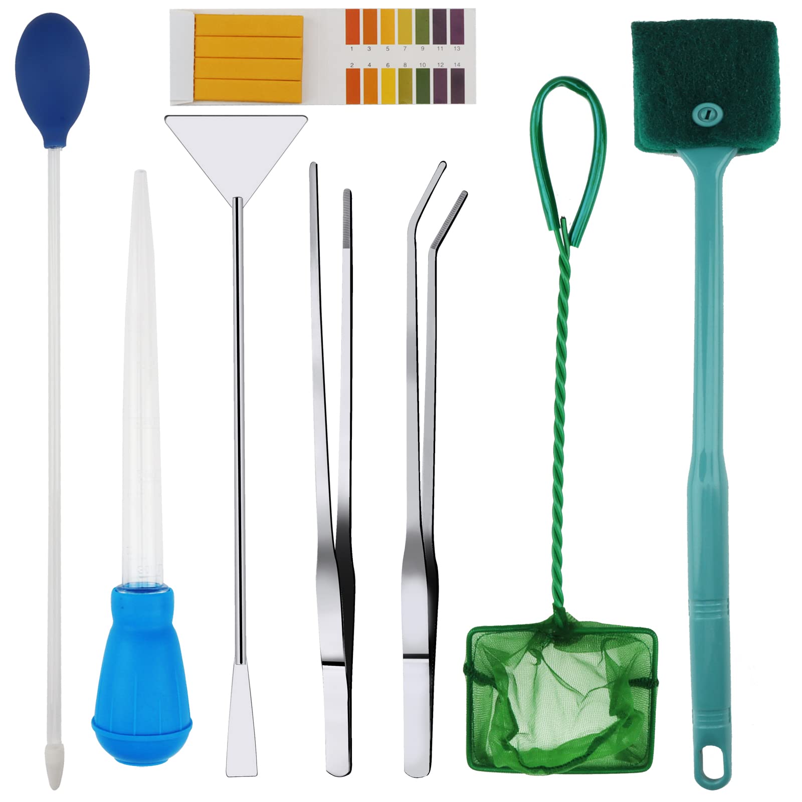 Snapklik.com : Fish Tank Cleaning Tools, 8 In 1 Aquarium Feeder Tools ...