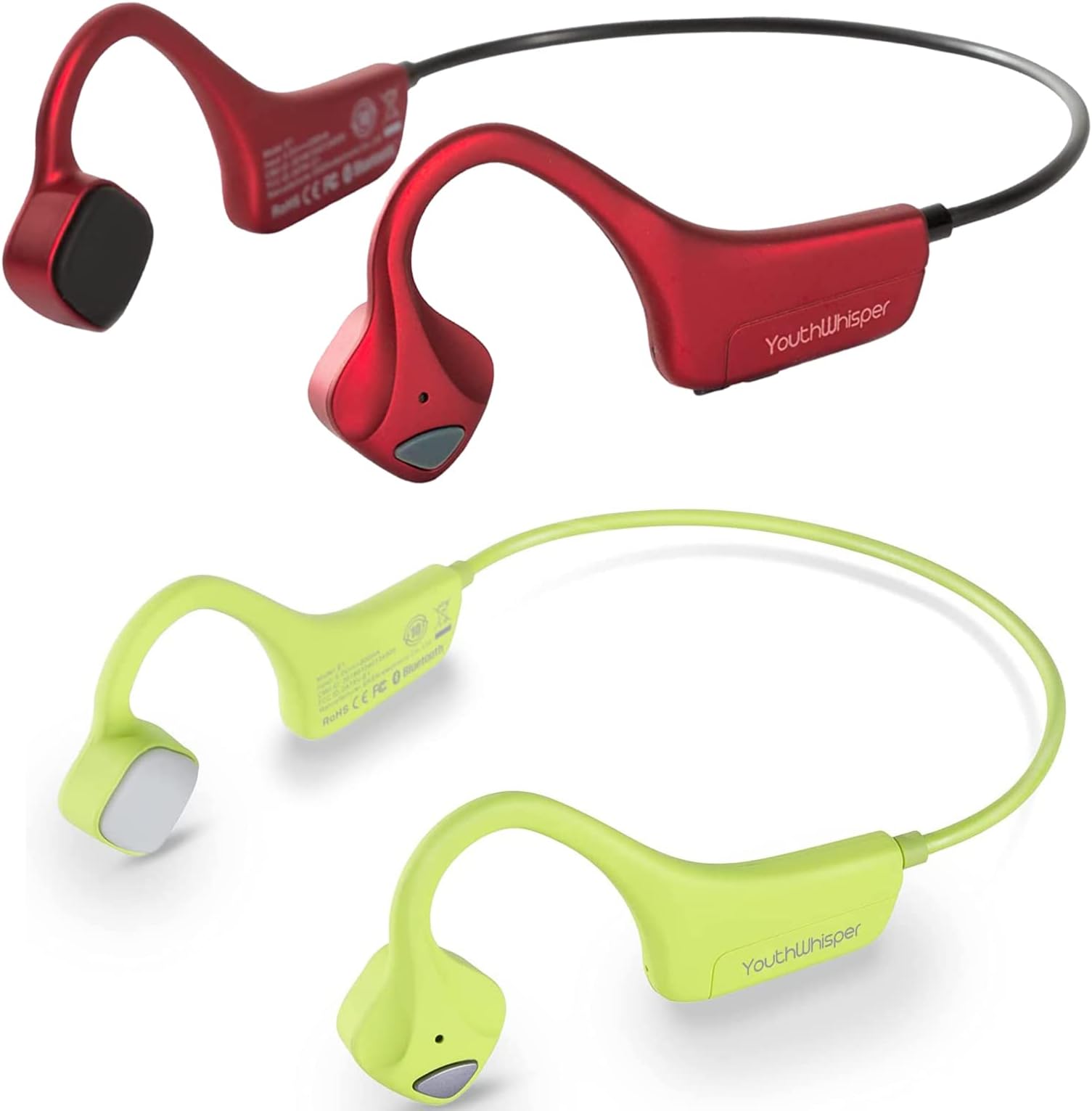 Amazon.com: YouthWhisper Bone Conduction Headphones Bluetooth ...