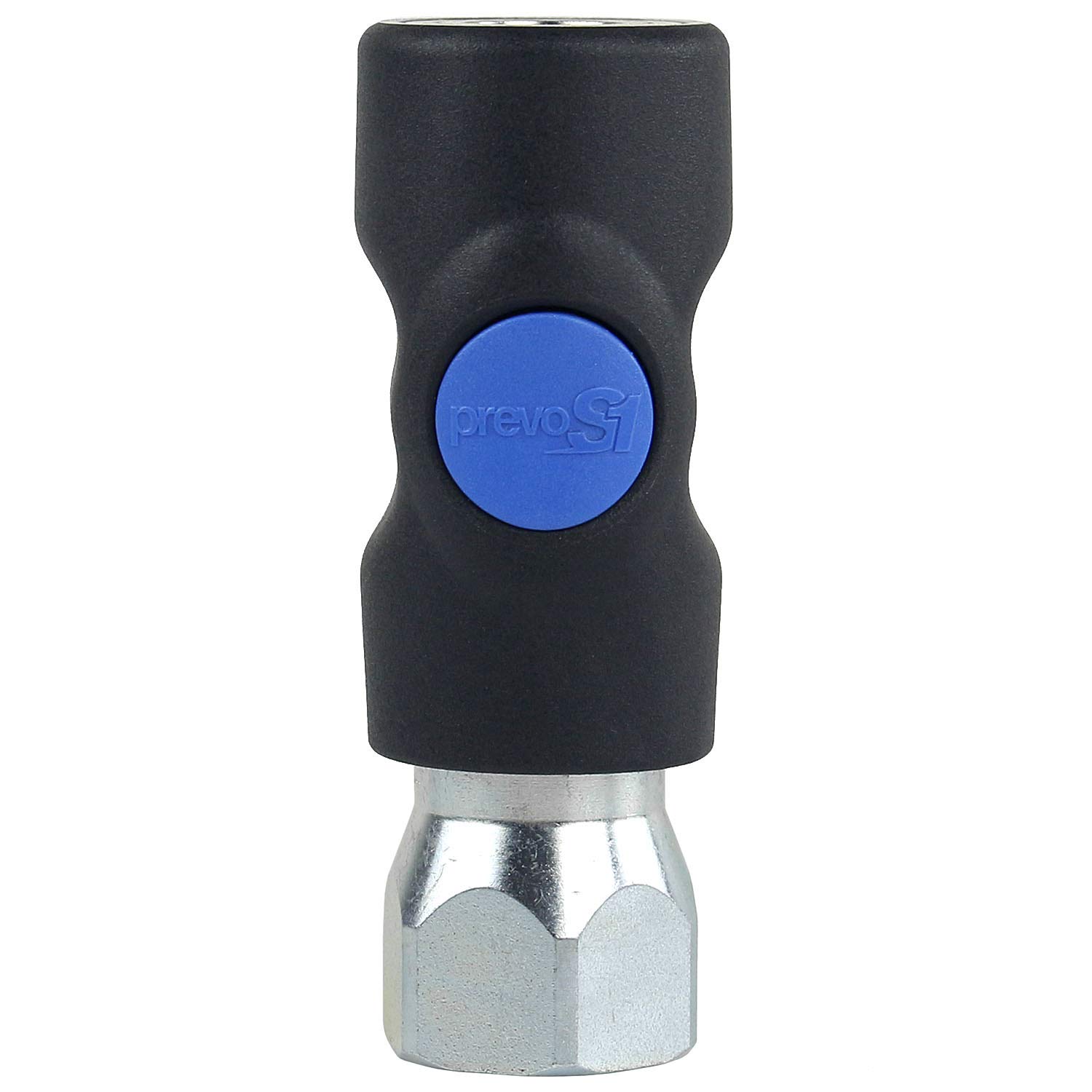 Snapklik.com : 1/4" Safety Air Plug Coupler ISI061203 1/2" FNPT Prevo S1