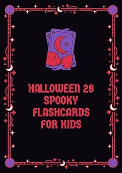 Amazon | Halloween 28 Spooky Flashcards for Kids (English Edition ...