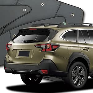 Amazon | 趣味職人 プライバシー サンシェード 車 新型 レガシィ アウトバック BT5 BT9型 リア 専用 カーテン 車中泊 グッズ 対応 『01s-e020-re』 | リア ...