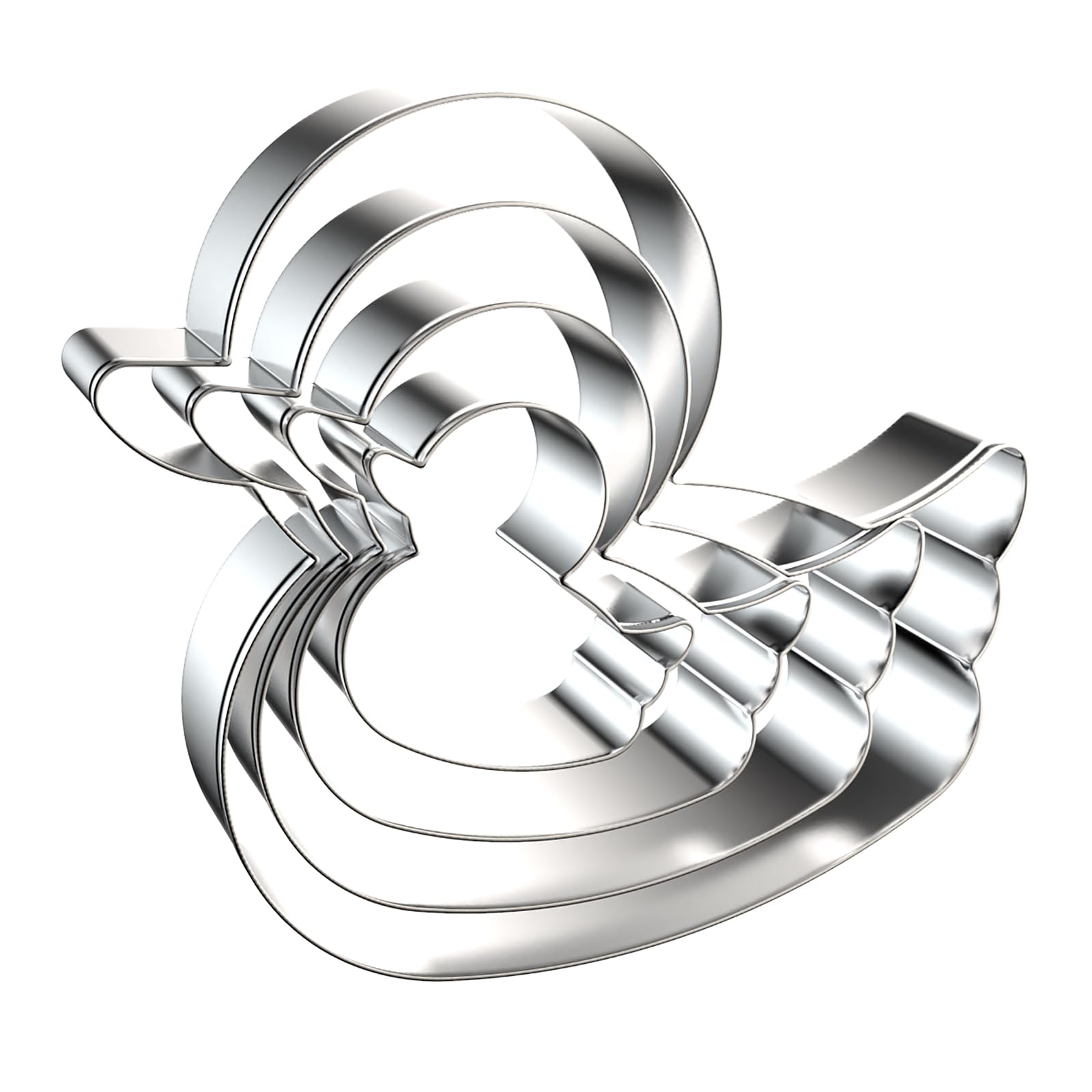 Amazon.com: Duck Cookie Cutter Set - 5 inch, 4 inch, 3 inch, 2 inch - 4 ...