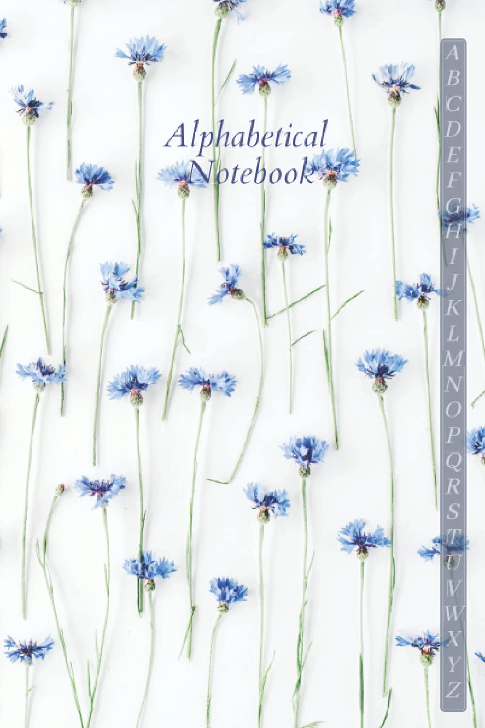 Alphabetical Notebook – A5 Alphabetical A-Z Index Lined Journal with ...