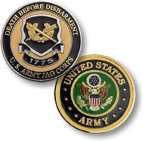 Amazon.com: US Army JAG Corps Challenge Coin : Collectibles & Fine Art