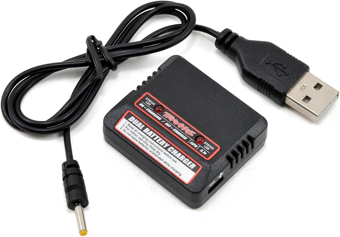Amazon.com: Traxxas Charger, USB, Dual-Port : Toys & Games
