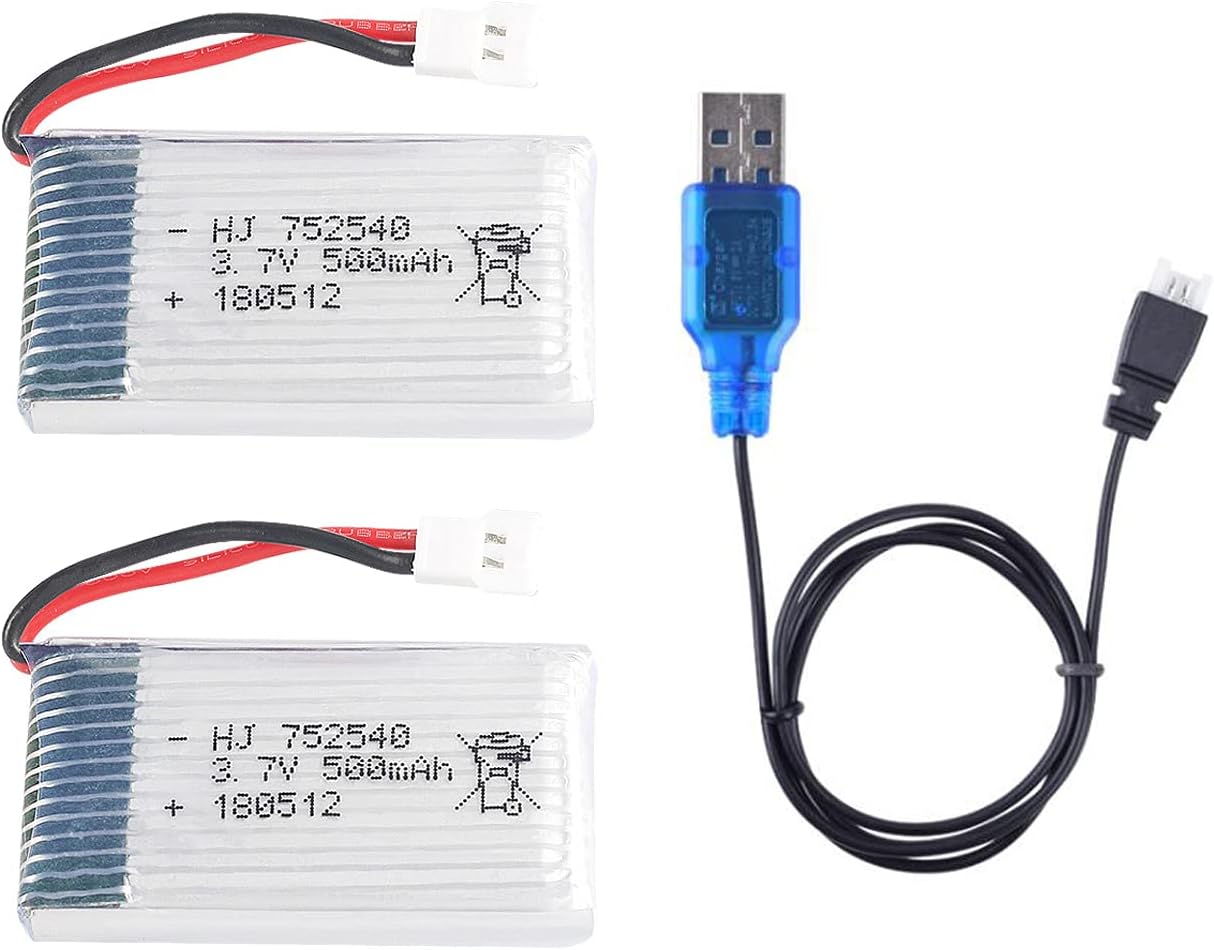 Amazon.com: 3.7V 700mAh 701855 Lithium Battery for High Magnification ...