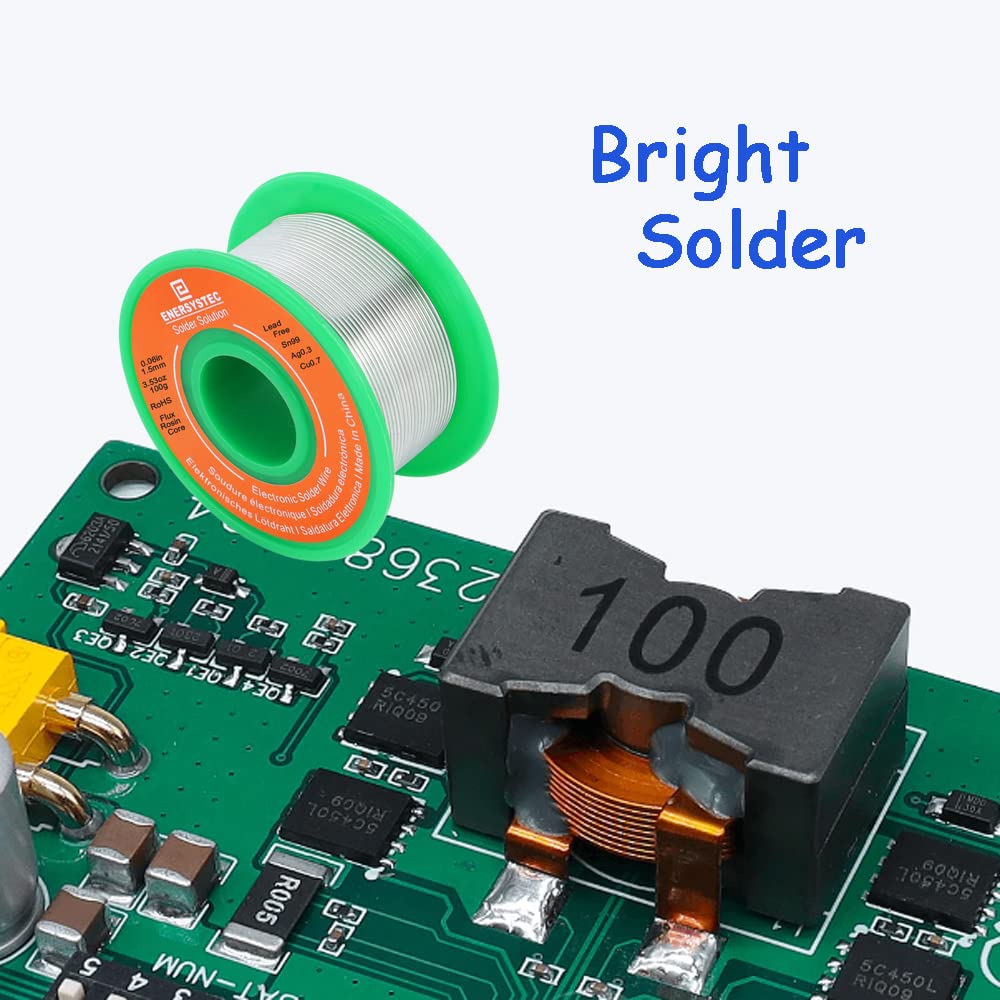 Snapklik.com : E ENERSYSTEC Solder Wire Lead-Free Electronics Alloy ...