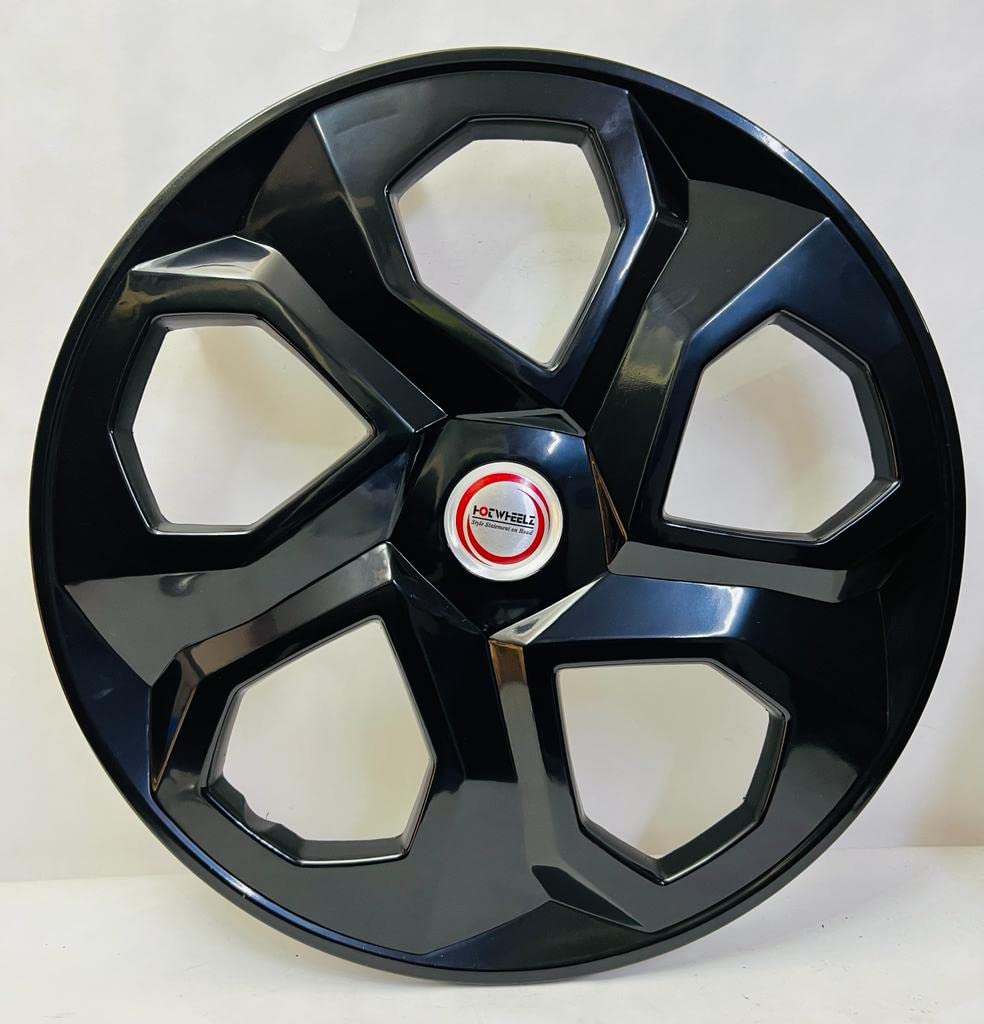 AutoMoto Sporty Type Black Colour 16-Inch Press Fitt Type with Metal ...