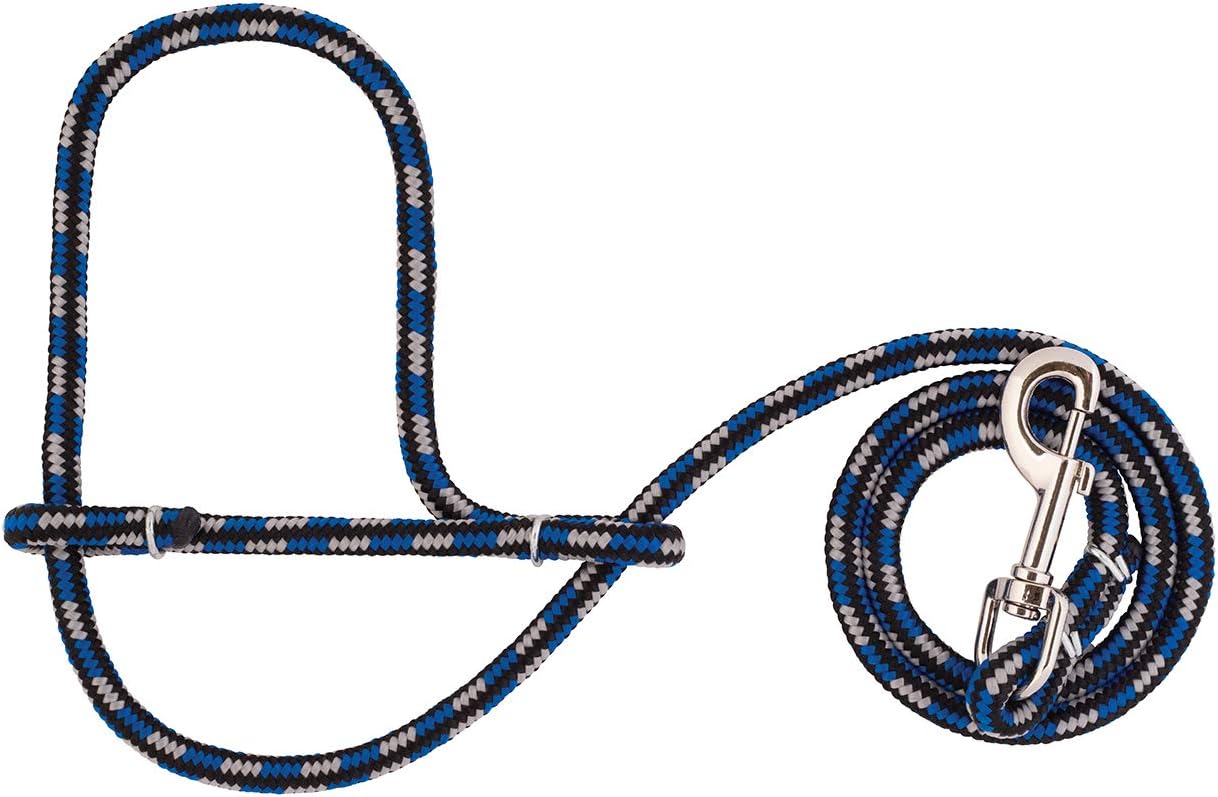 Amazon.com: Weaver Leather Rope Sheep & Goat Halter, Blue/Black/Gray ...
