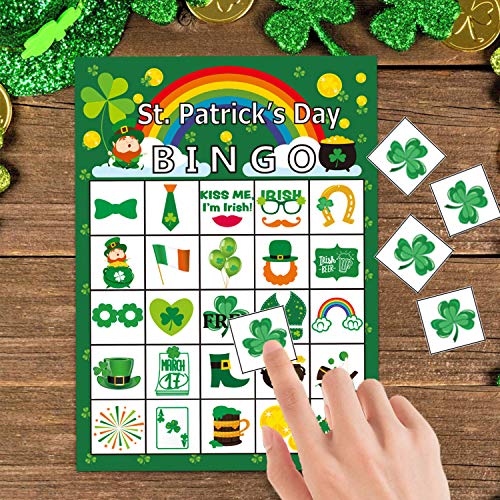 Snapklik.com : Funnlot St Patricks Day Bingo St Patricks Game
