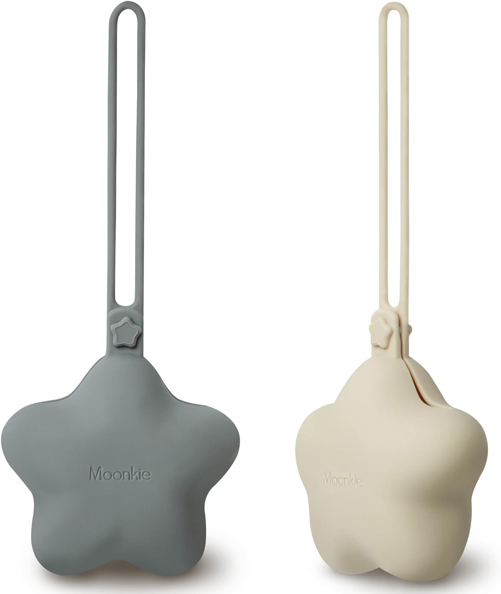 Amazon.com : Moonkie Silicone Pacifier Holder Case, Cute Portable ...